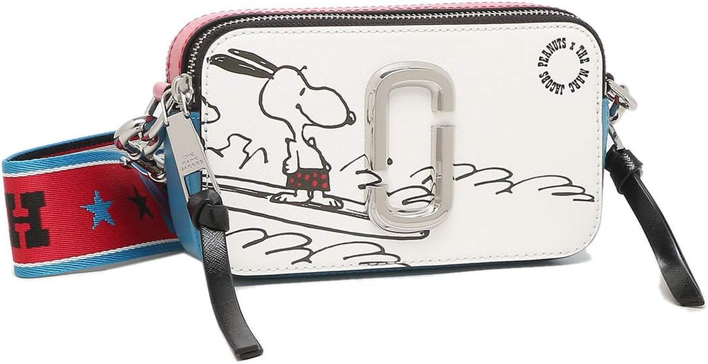 Crossbody Marc Jacobs The Snapshot X Peanuts White Multi – Fra´Gallardo